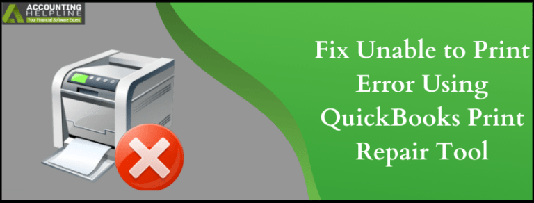QuickBooks Unable to Print! Let’s Run the Print Repair Tool