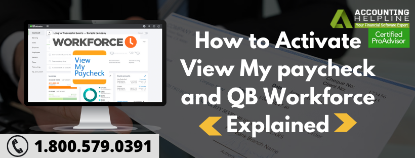 How to Activate View My Paycheck and QB Workforce Explained