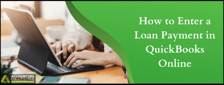 How to record loan payments in QuickBooks - One Stop Accounting Solutions - Accounting Helpline