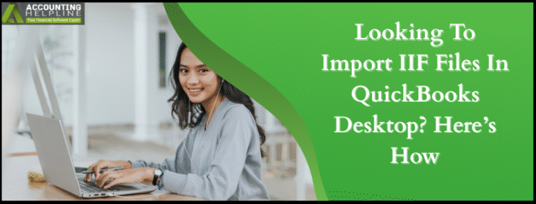 Importing IIF files into QuickBooks - One Stop Accounting Solutions - Accounting Helpline