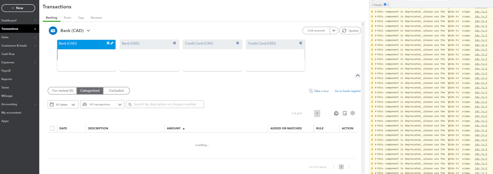 QuickBooks Error Loading Transaction! Causes and Solutions