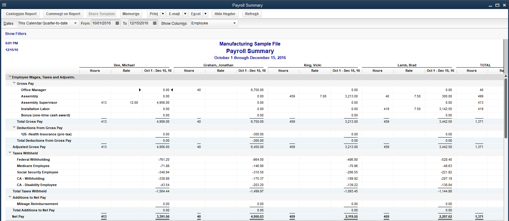 Mend Wages and Payroll Tax Calculation Errors in QuickBooks